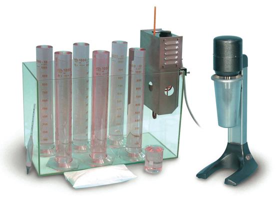 Produits pour les essais de laboratoires en génies civils