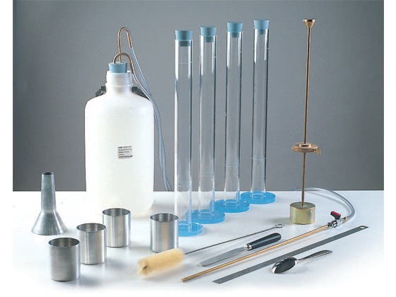 Produits pour les essais de laboratoires en génies civils